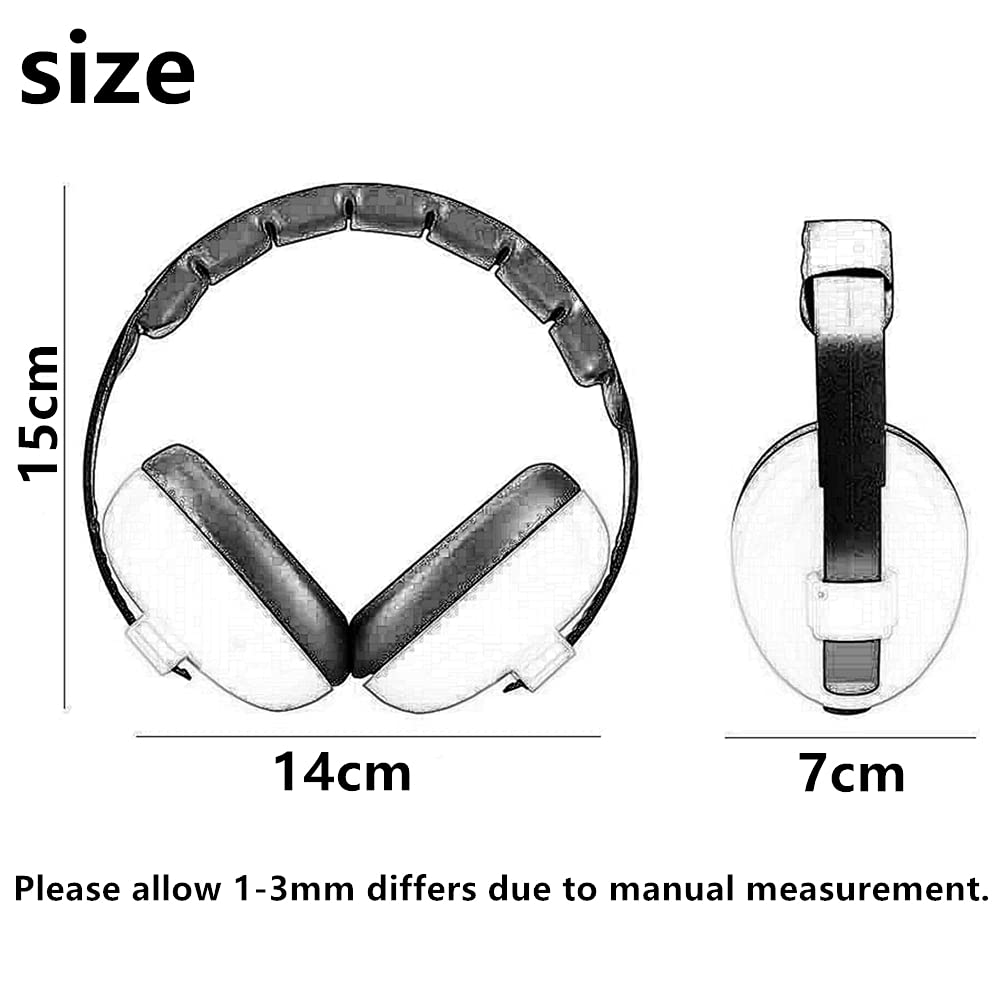 Baby Hearing Protection Earmuff Ear Defenders 0-4Y Noise Cancelling Headphones