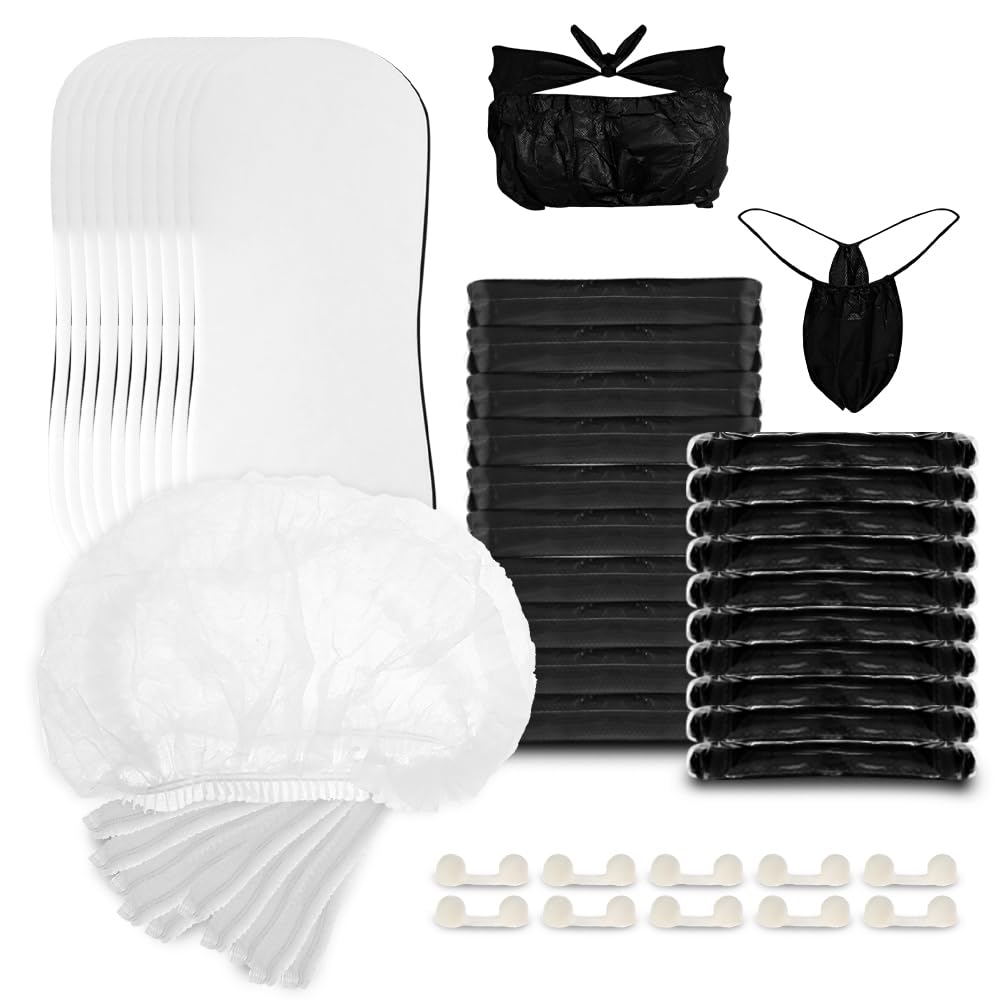 Bronze Tan Professional Spray Tanning Essentials Kit - Includes Machine, Quick-Setup Tent, Spray Tan Feet Pads, Hair Nets, Nose Plugs, Undergarments- Ideal for Salon & Home Use