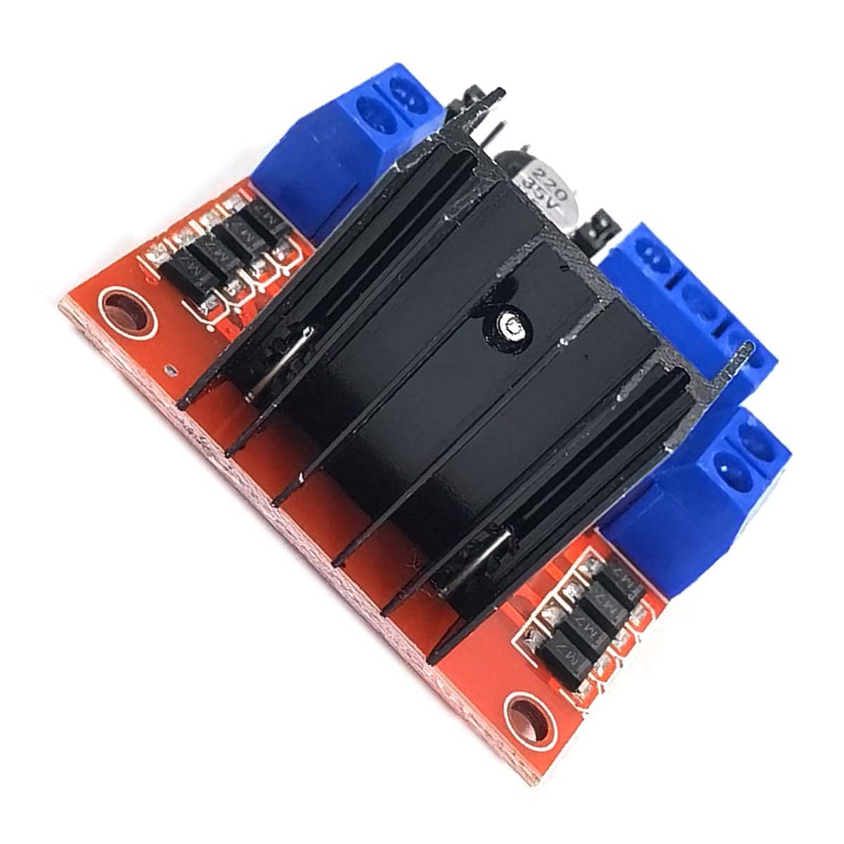 Kiro&Seeu 2PCS L298N Motor Drive Controller Board Module Dual H Bridge DC Stepper Motor Compatible with Ar-duino Electric Projects Smart Car UNO MEGA R3 Mega2560