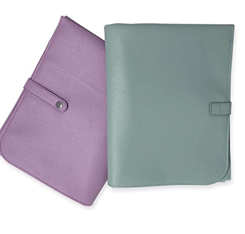Speedy Barcodes Vegan Leather Diaper Changing pad, light purple, 16x30