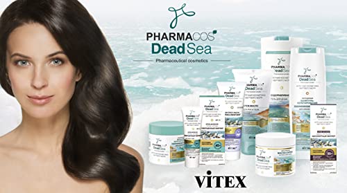 Bielita & Vitex Pharmacos Dead Sea Pre-Shampoo Massage Mask-Scrub for Hair and Scalp with Ginger and Garnet Extracts, 400 ml
