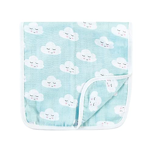 Luvable Friends Unisex Baby Muslin Burp Cloth 7pk, Rainbow, One Size