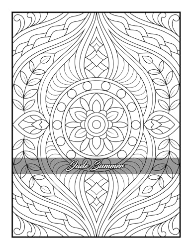 100 Amazing Patterns: An Adult Coloring Book with Fun, Easy, and Relaxing Coloring Pages
