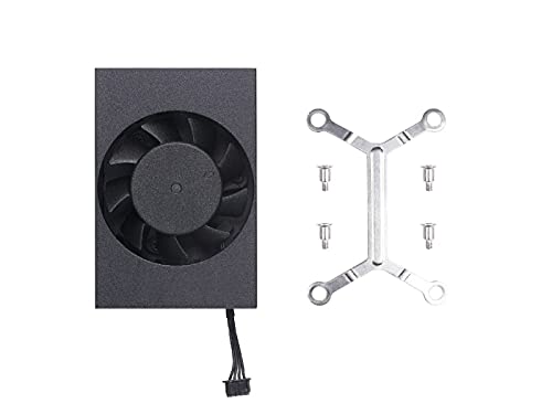 Seeed Studio Aluminum Heatsink with Fan for Jetson Xavier NX Module, 58mm x 38mm x 18mm.