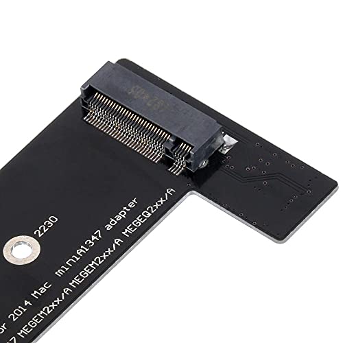XT-XINTE PCI-E x4 x2 M.2 for NGFF M-Key for NVME AHCI SSD Converter Card Adapter for 2014 MacBook Mini A1347 MEGEN2 MEGEM2 MEGEQ2