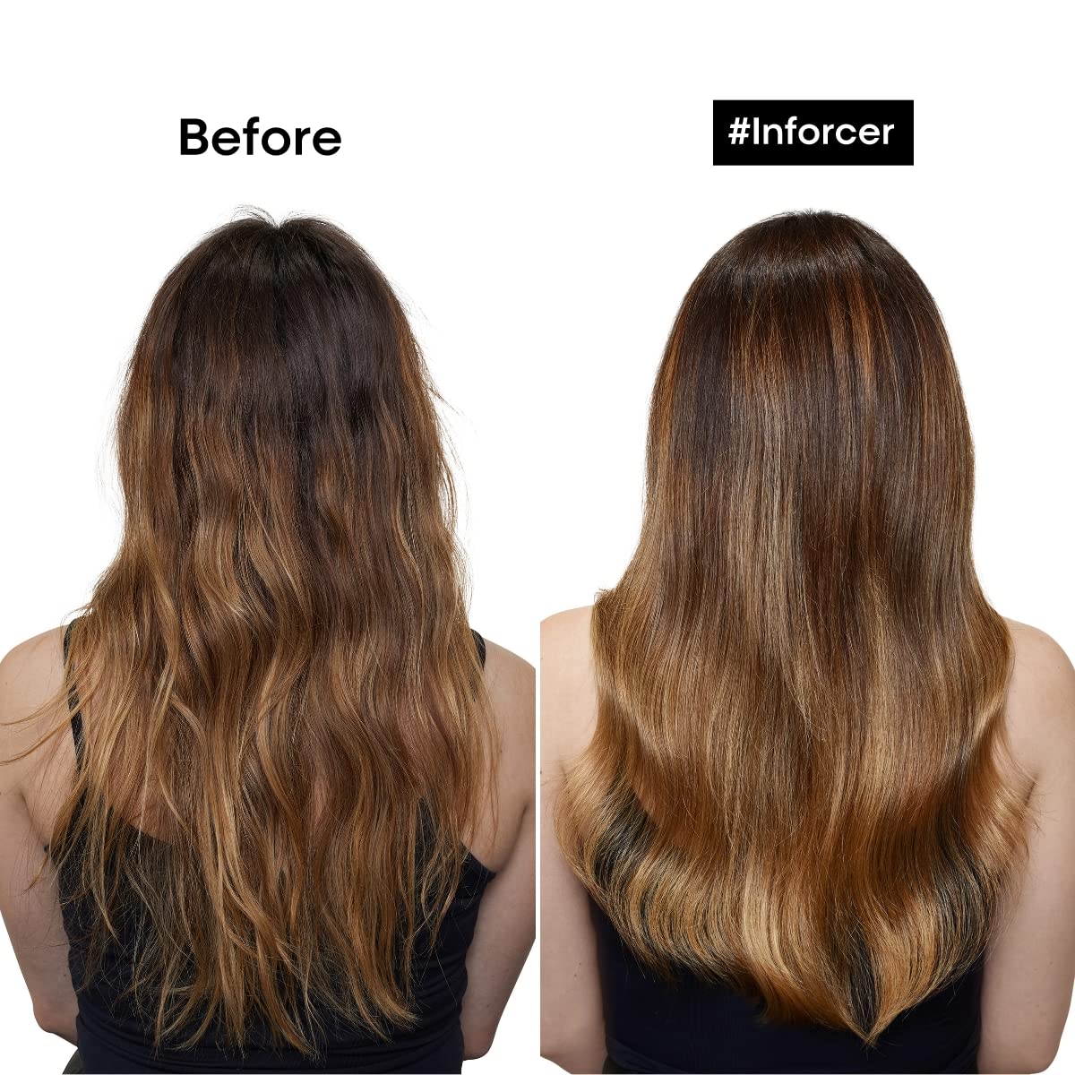 L'Oreal Professionnel InForcer Deep Conditioner - For Weak & Fragile Hair, Provides Strength and Prevents Breakage, With Biotin & Vitamin B6