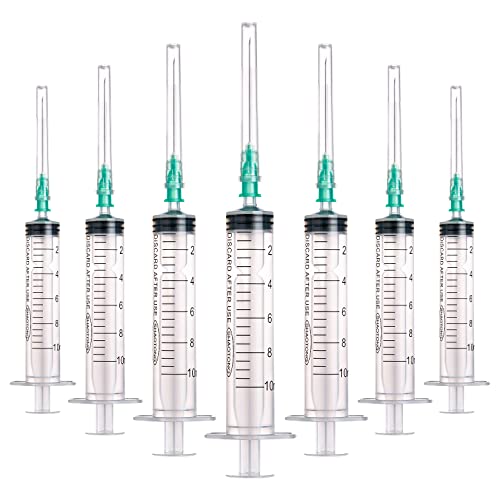 Disposable 10ml with 21Gauge 1.5inch, Individually Wrapped, 20 Pack