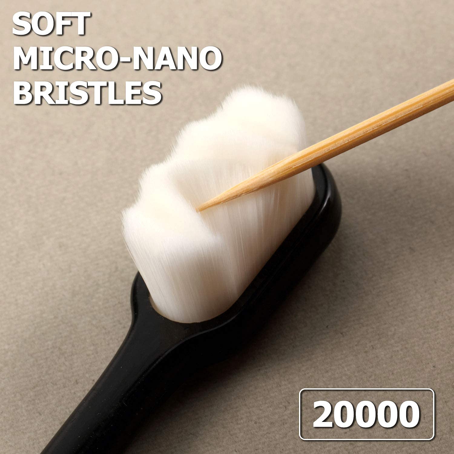 Adult Clean Spiral Bristles Toothbrush, Medium Manual Soft Toothbrushes