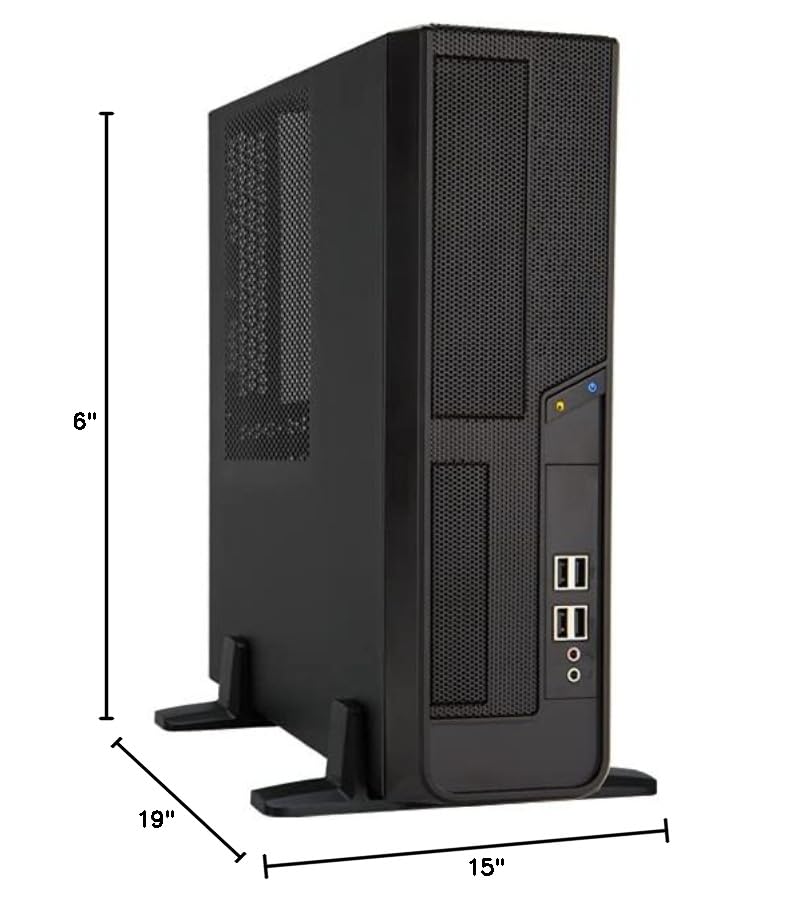InWin BL040 mATX Desktop case with 300W TFX PSU/Black/IEEE 1394 - BL040.FF300TB3F