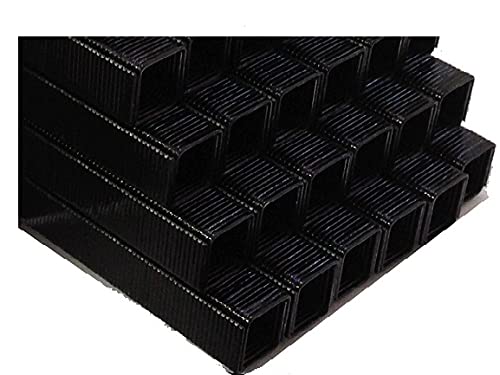 Black Staples 22 Gauge 3/8" 10mm Crown 3/8" 10mm Length 22Ga 10mm Upholstery Staples C06