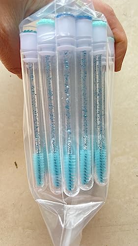 80 Pcs Mascara Wand Tube Set 40Pcs Empty Mascara Wand Tube 40Pcs Eyelash Brush Mascara Brushes for Women Girls Makeup