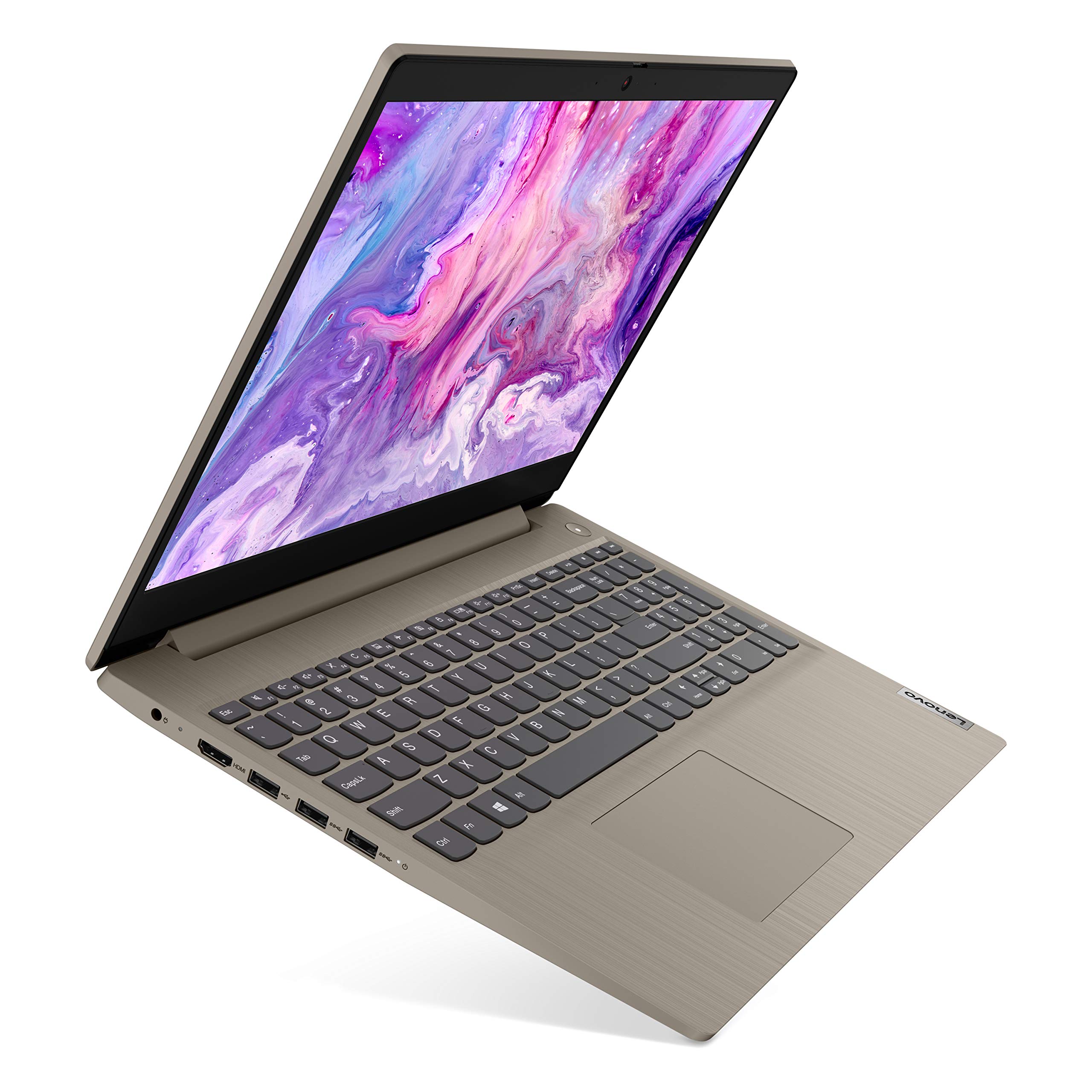 2021 Lenovo IdeaPad 3 15.6" HD Laptop Intel Dual-Core i3-1005G1 32GB RAM DDR4 512GB M.2 SSD Intel UHD Graphics HDMI Card Reader Bluetooth Webcam Almond Windows 10 w/ RE USB 3.0 Flash Drive
