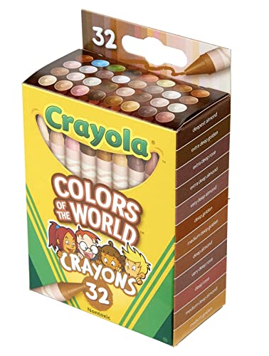 Crayola Multicultural Crayons - 32 Count