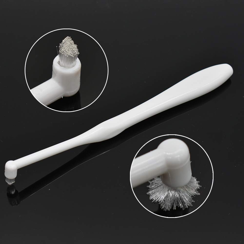 Angzhili 9 Pieces Interspace Toothbrush,End Tuft Orthodontic Toothbrush Tapered Orthodontic Brush for Hard to Reach Areas,Gap Toothbrush for Orthodontic Braces Bridges and Implants