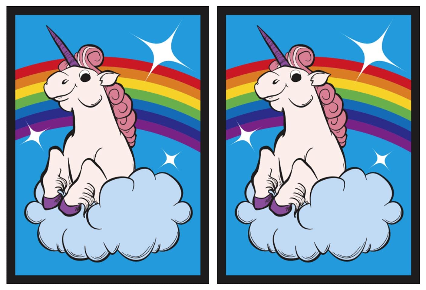100 Legion Supplies Rainbow Unicorn Deck Protector Sleeves