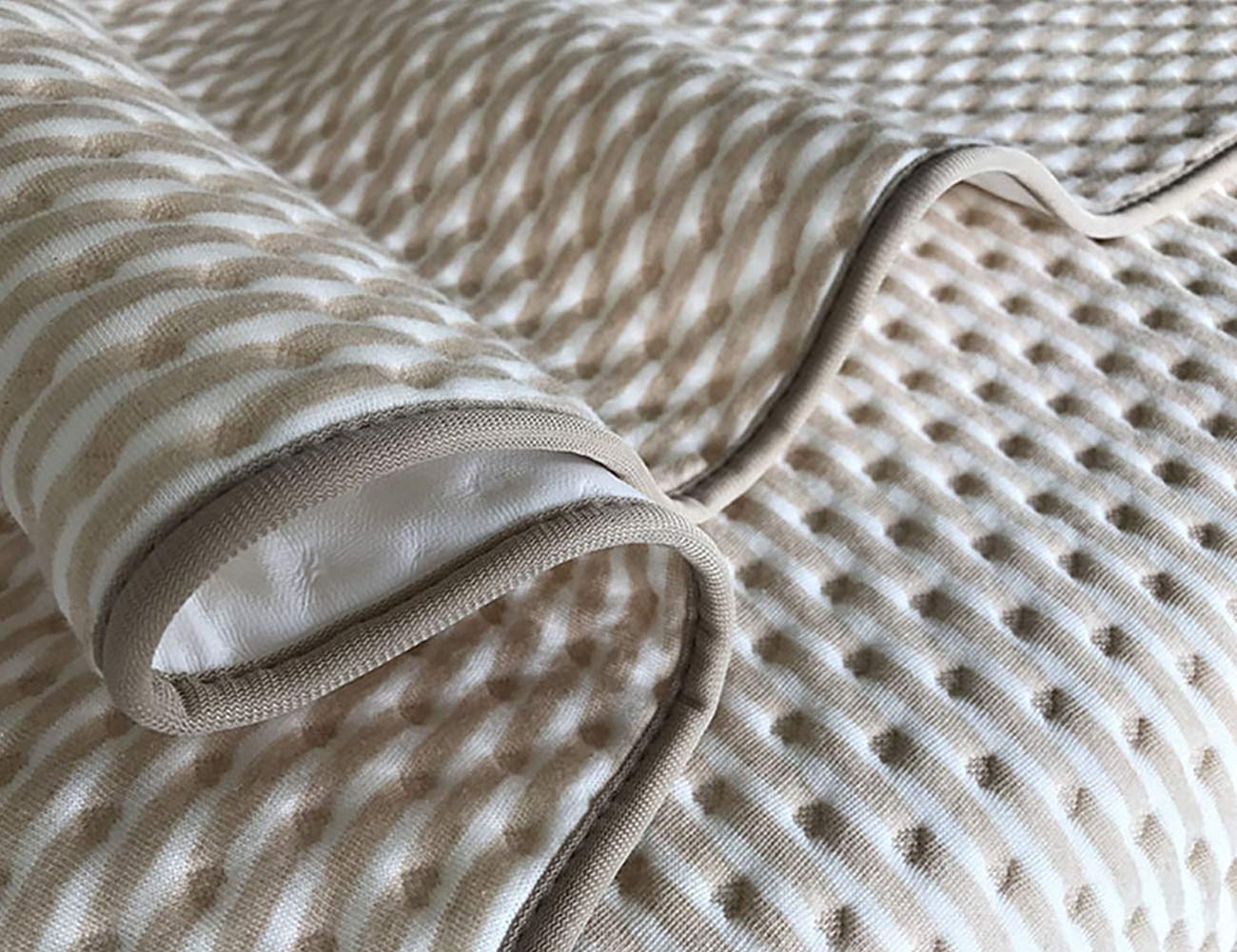 39"X47" Washable Waterproof Urine Pads Incontinence Bed Diaper Changing Mat Mattress Sheet Protector, Absorbency Hosptial Pee Pads Quilt Underpad Sheet for Baby Adults, Beige