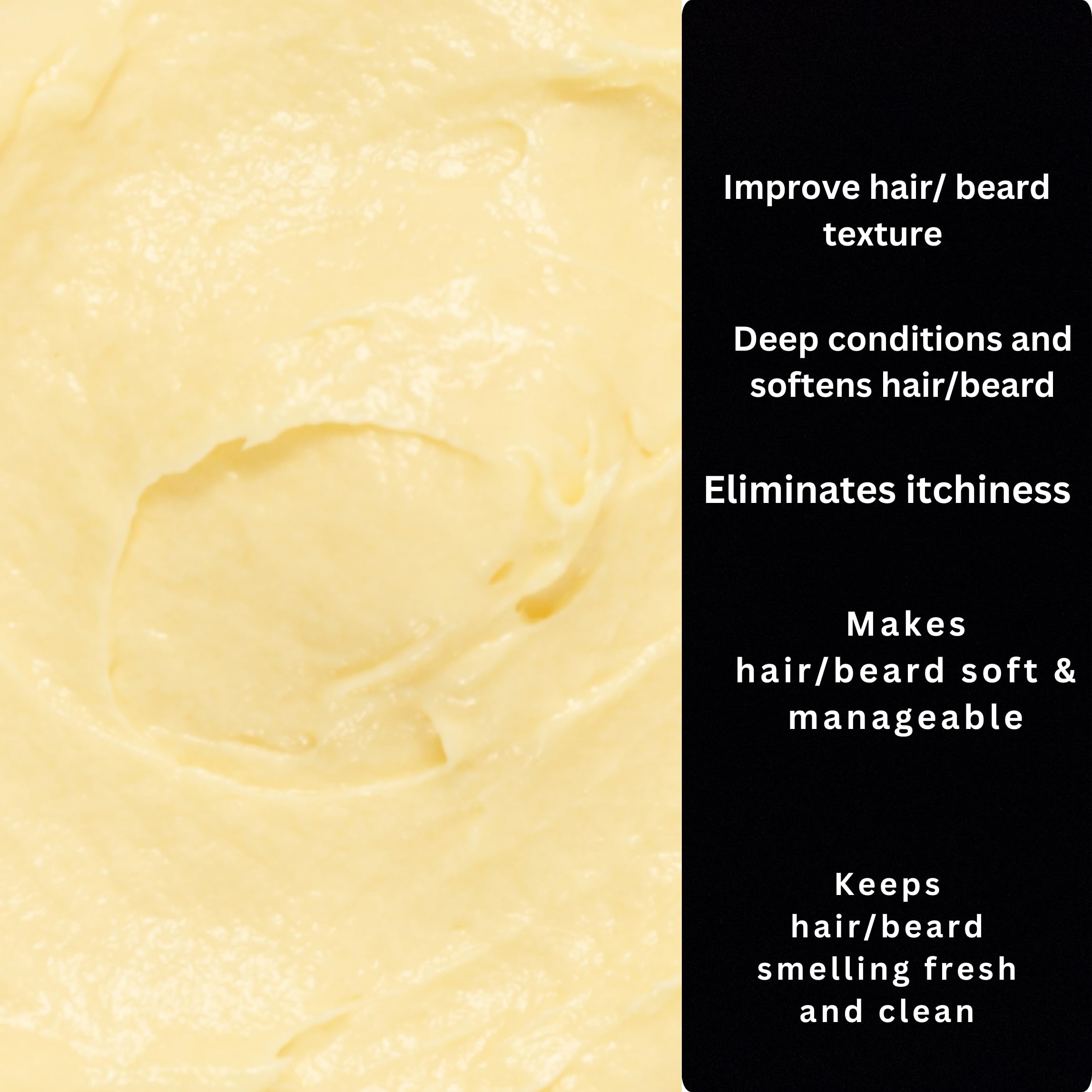 BAHAWAT Beard Butter for Men Leave-in Conditioner Leather, Sandalwood - Strengthen, Soften & Moisturize While Relieving Itch – Made in USA with Organic, Natural Ingredients Best Beard Butter -2 oz