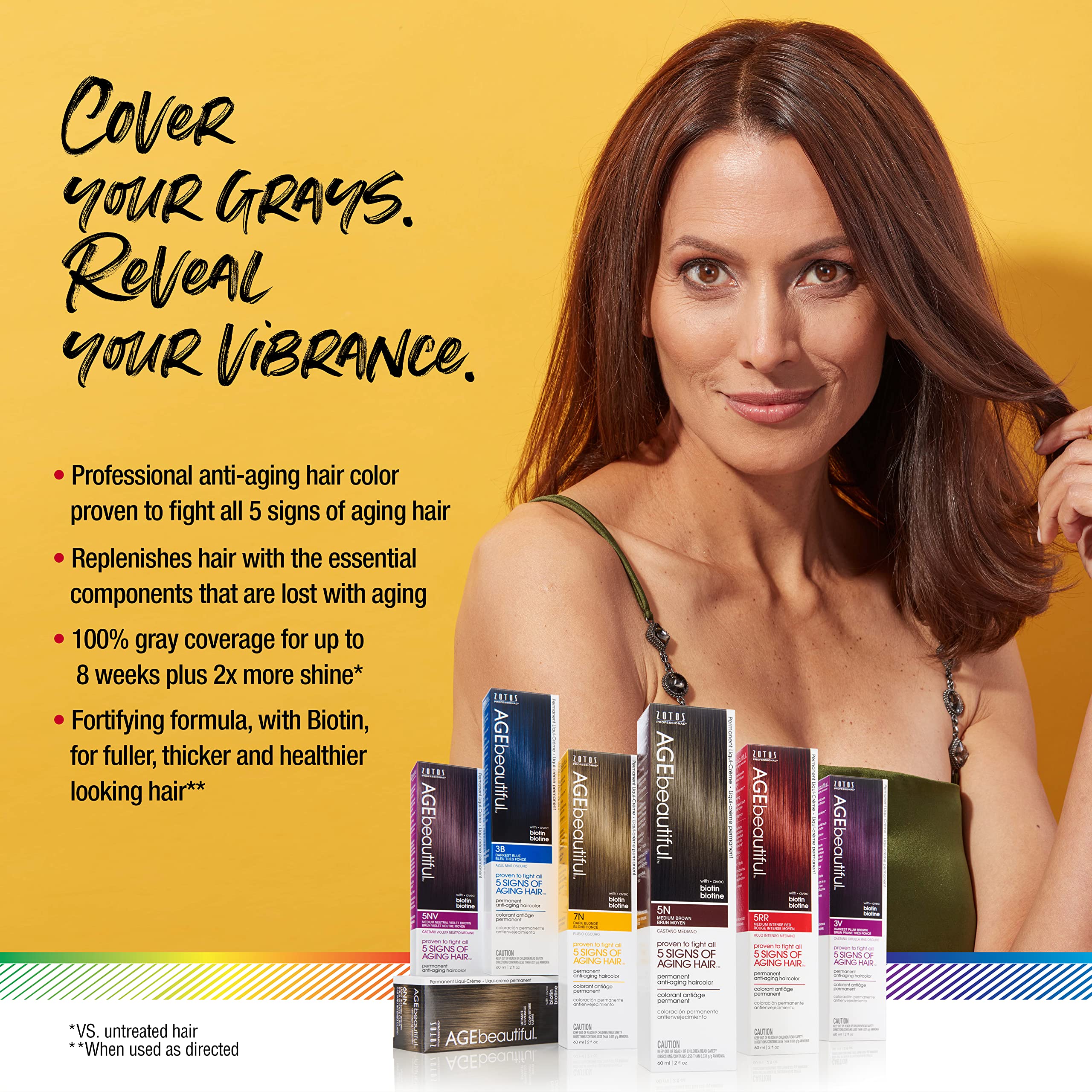 AGE beautiful Permanent Hair Color Dye Liqui Creme Starter Kit | Developer | Applicator Bottle | Shampoo | Conditioner | Gloves | Salon Coloring Tools