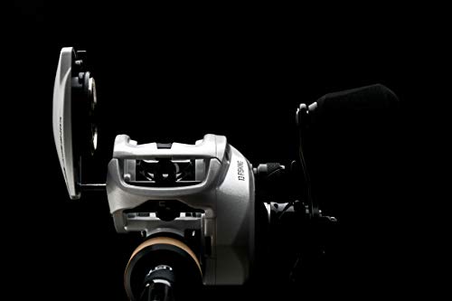 13 FISHING - Concept C2 - Low-Profile Baitcast Fishing Reel - 7.5:1 - Left Hand Retrieve (Fresh+Salt) - C2-7.5-LH, White