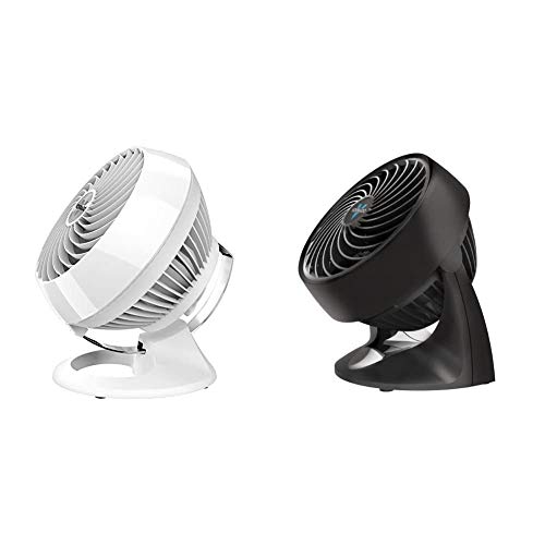 Vornado 460 Small Whole Room Air Circulator Fan with 3 Speeds, 460-Small, White & 133 Compact Air Circulator Fan