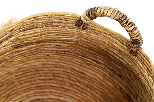 Deco 79 Storage Baskets, Medium, Brown