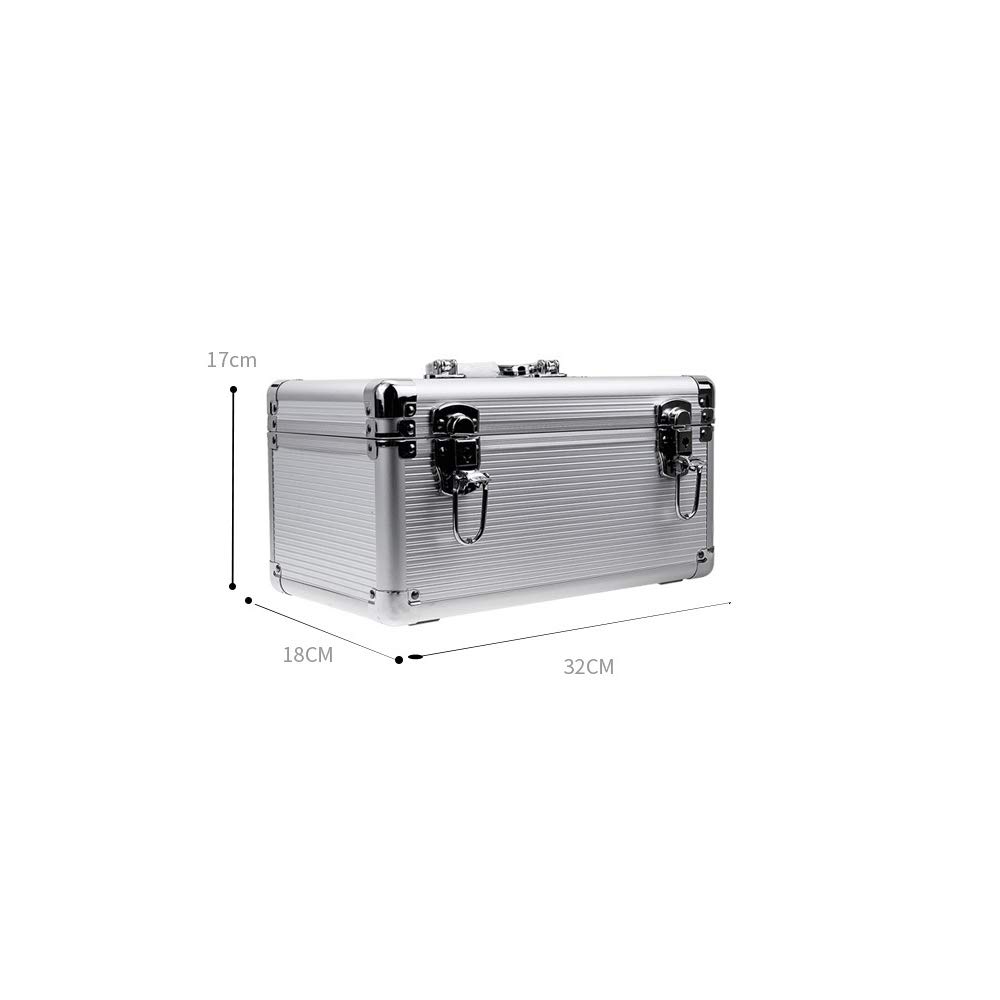 2.5" / 3.5" IDE SATA HDD Aluminum & EVA Protection Suitcase,Suitcase for 8 x 3.5 & 6 x 2.5 inch Hard Drive