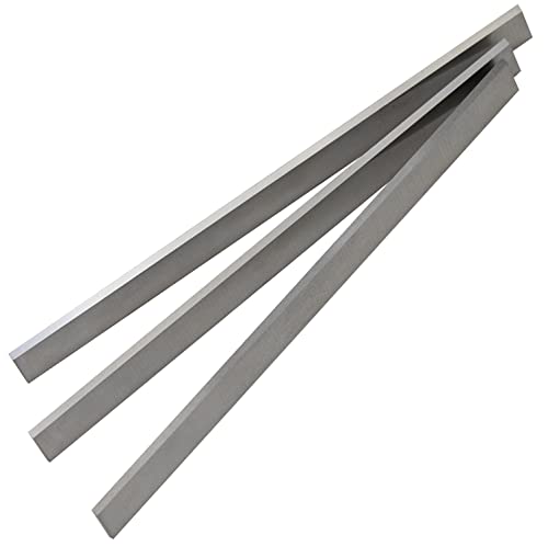 13-1/8 Inch Jointer Planer Knives Blades for Delta RC-33, DC-33 Rockwell Jointer Planer 13-1/8" x 1" x 1/8" 3pcs