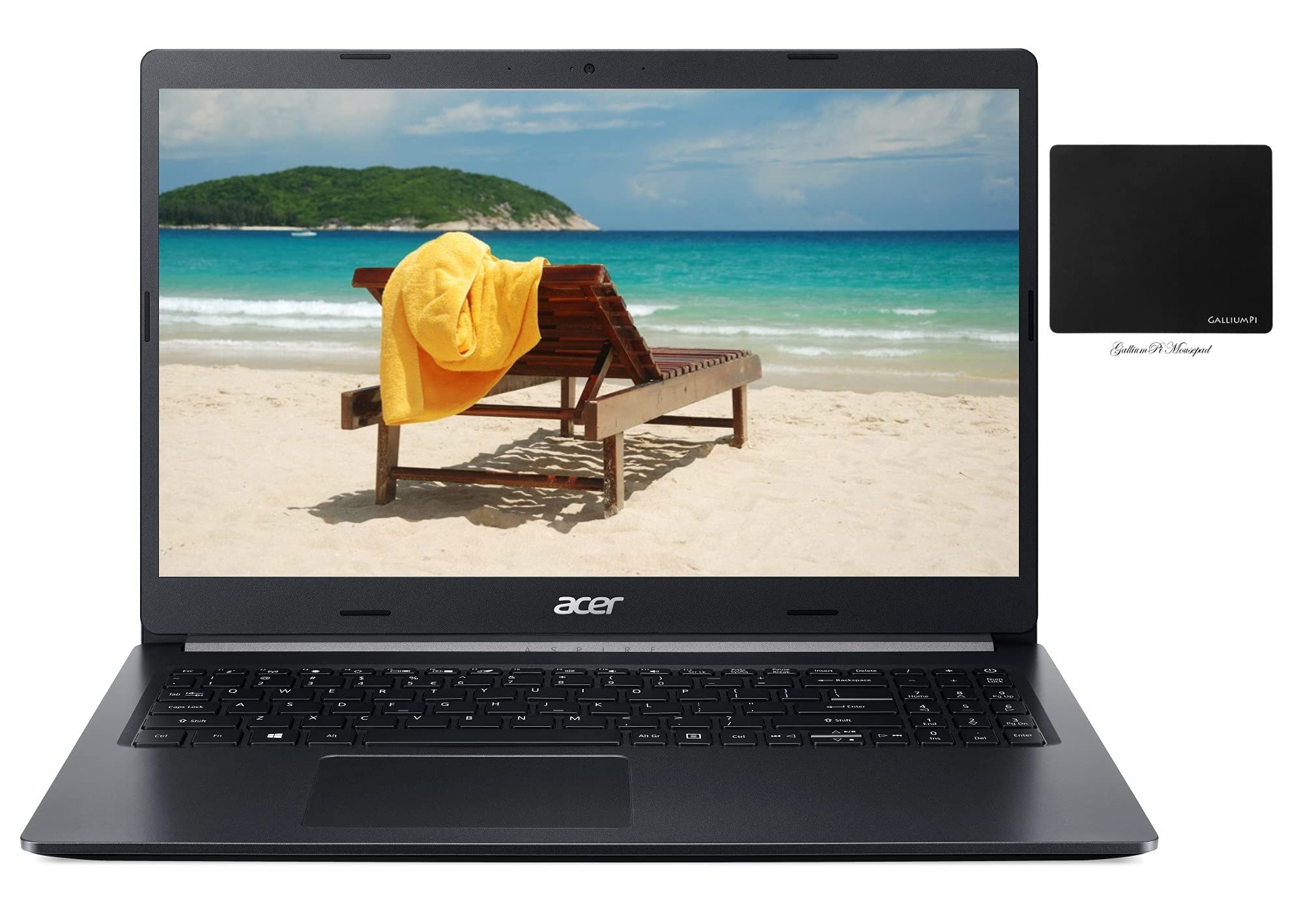 acer Newest Aspire 5 Thin & Light Laptop, 15.6" HD Widescreen, 6-Core AMD Ryzen 5 4500U (Beat i7-1065G7), 12GB RAM, 512GB SSD, HD Webcam, WiFi 5, HDMI, Windows 10 Bundle with GalliumPi Accessories