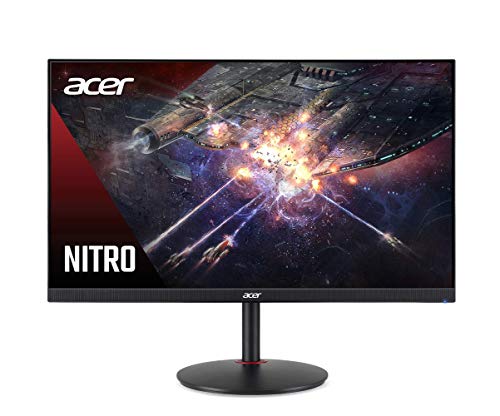 Acer Nitro XV272 LVbmiiprx 27" Full HD (1920 x 1080) IPS FreeSync Premium & G-SYNC Compatible Gaming Monitor, TUV & Eyesafe Certified, Up to 165Hz Refresh Rate (1 x Display Port, 2 x HDMI 2.0 Ports)
