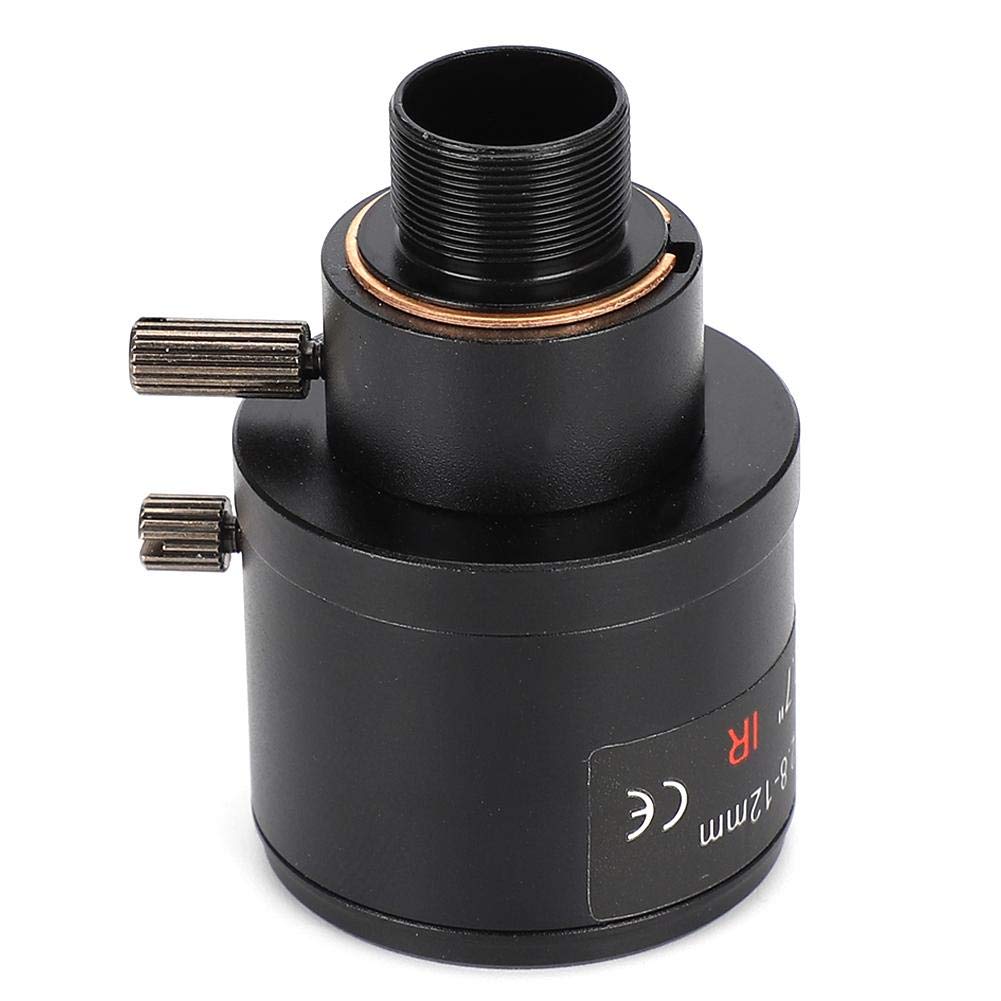 2.8-12mm CCTV Camera Lens, 1/2.7 3MP 2.8-12mm HD Manual Zoom Mount CCTV Board Lens for Security Camera