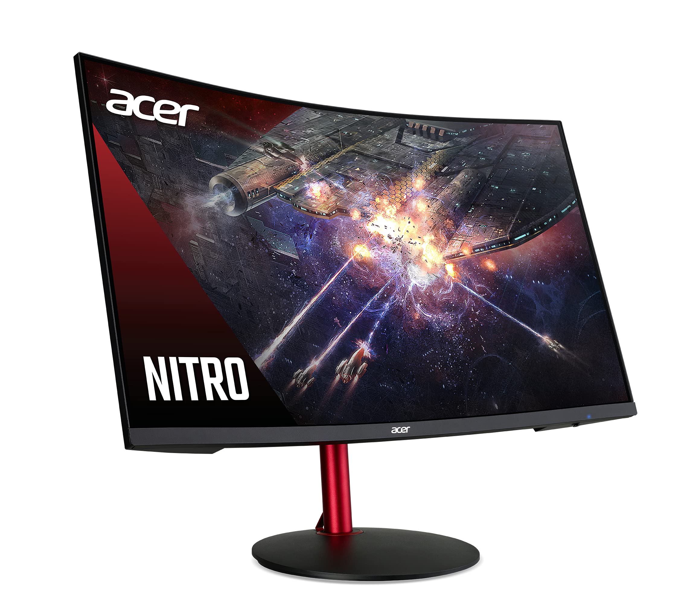 Acer Nitro XZ322Q Pbmiiphx 31.5" 1500R Curved Zero-Frame Full HD (1920 x 1080) Gaming Monitor with AMD FreeSync Technology | 165Hz | 1ms VRB | DisplayHDR 400 (Display Port & 2 x HDMI Ports)