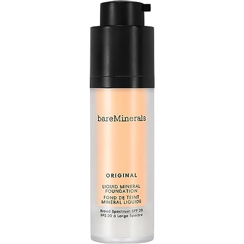 bareMinerals Original Liquid Mineral Foundation SPF 20 - 09 Light Beige Women 1 oz