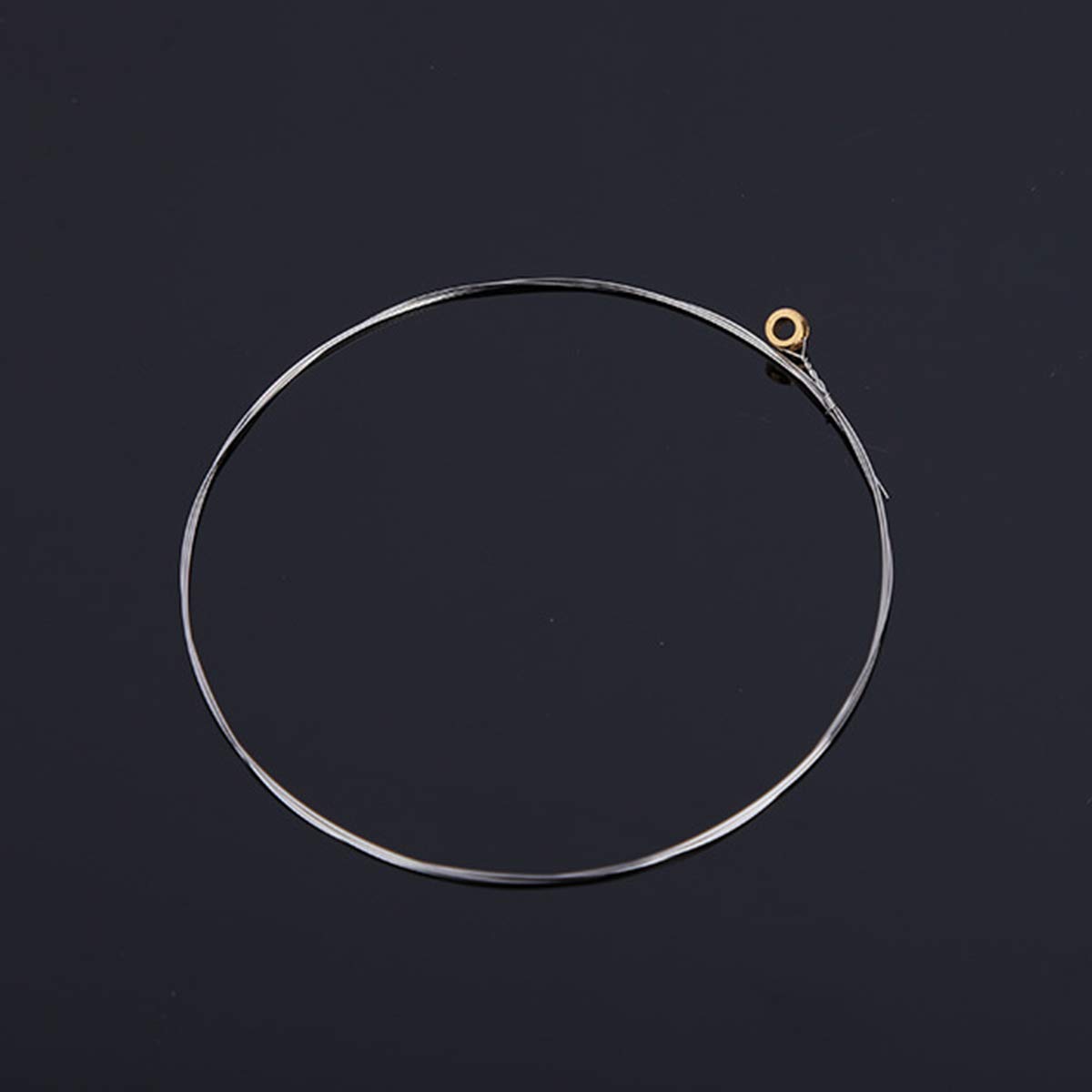 10 Pcs E-1st Acoustic Guitar High E Strings, Light Tension Rust-Prevent Corrosion-Resistant, Well-Balanced Clear and Bright Beautiful Tone(.012)
