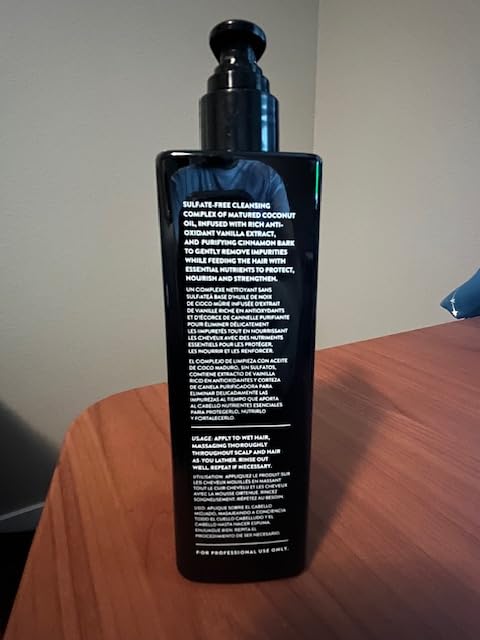 Rikoko LOCK Coconut Shampoo with Vanilla Extract and Cinnamon Bark - 300 mL Bundle with LOCK Coconut Conditioner with Ginger and Hair Softening Hibiscus - 300 mL