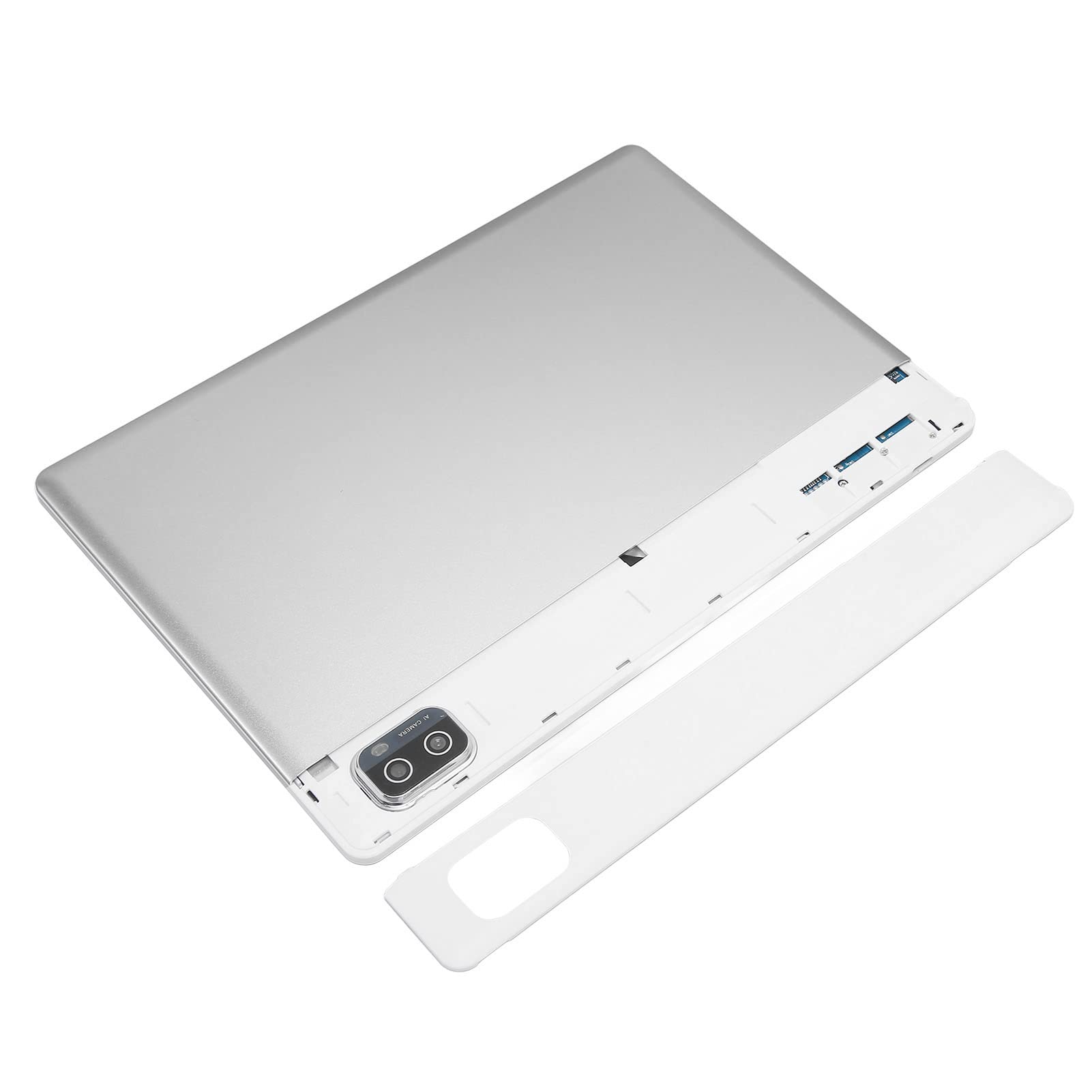 10.1in Tablet, 5G Tablet 1960x1080 Resolution for Android 12 100β240V Silver for Work (US Plug)
