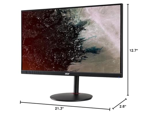 acer Nitro XV240Y P 23.8" Full HD LED LCD Monitor - 16:9 - Black
