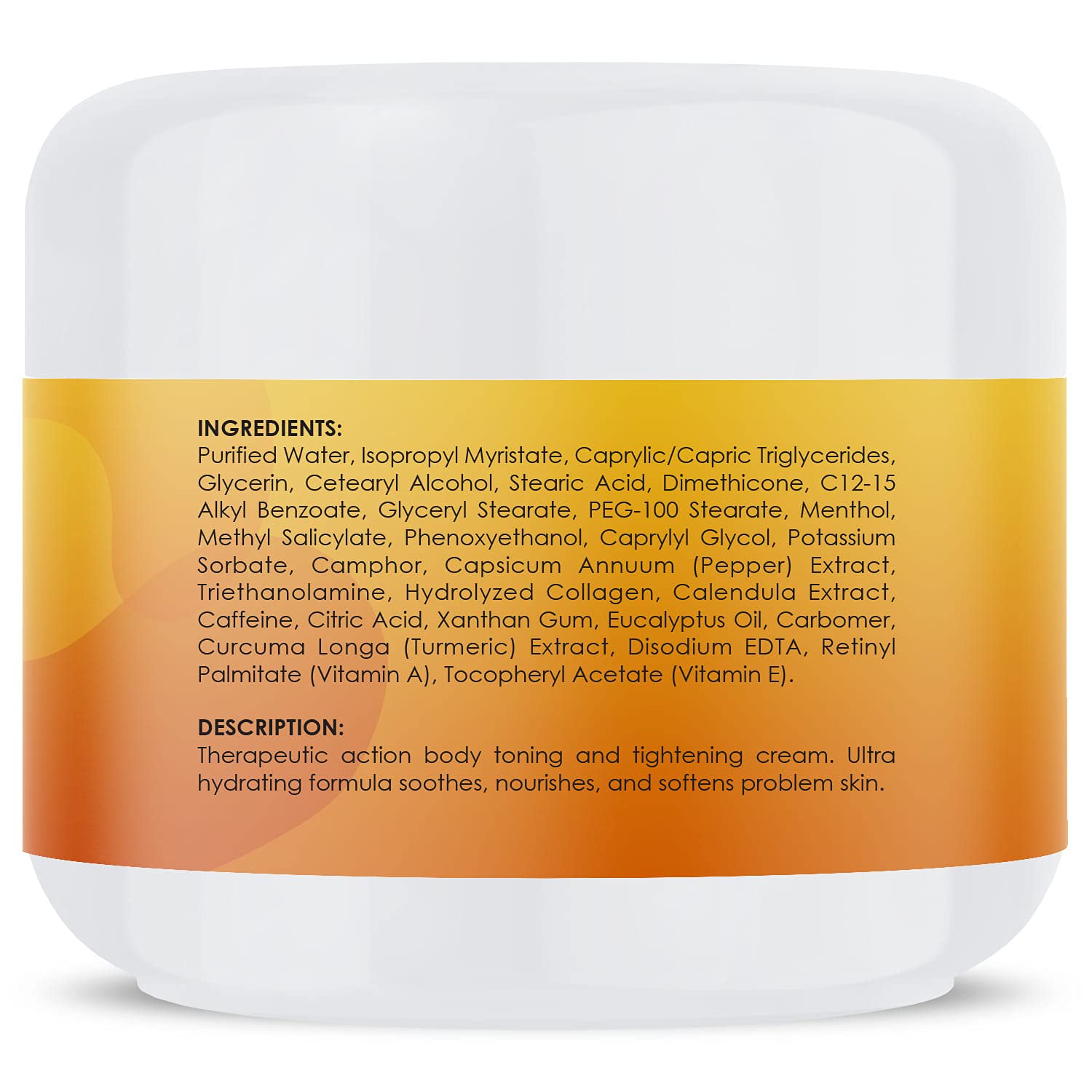 Majestic Pure, Moisturizing Cream (4 Oz, Hot Cream)