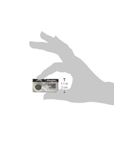 4 Energizer CR 1220 3 v Lithium Watch 0%Hg Mercury Free Batteries