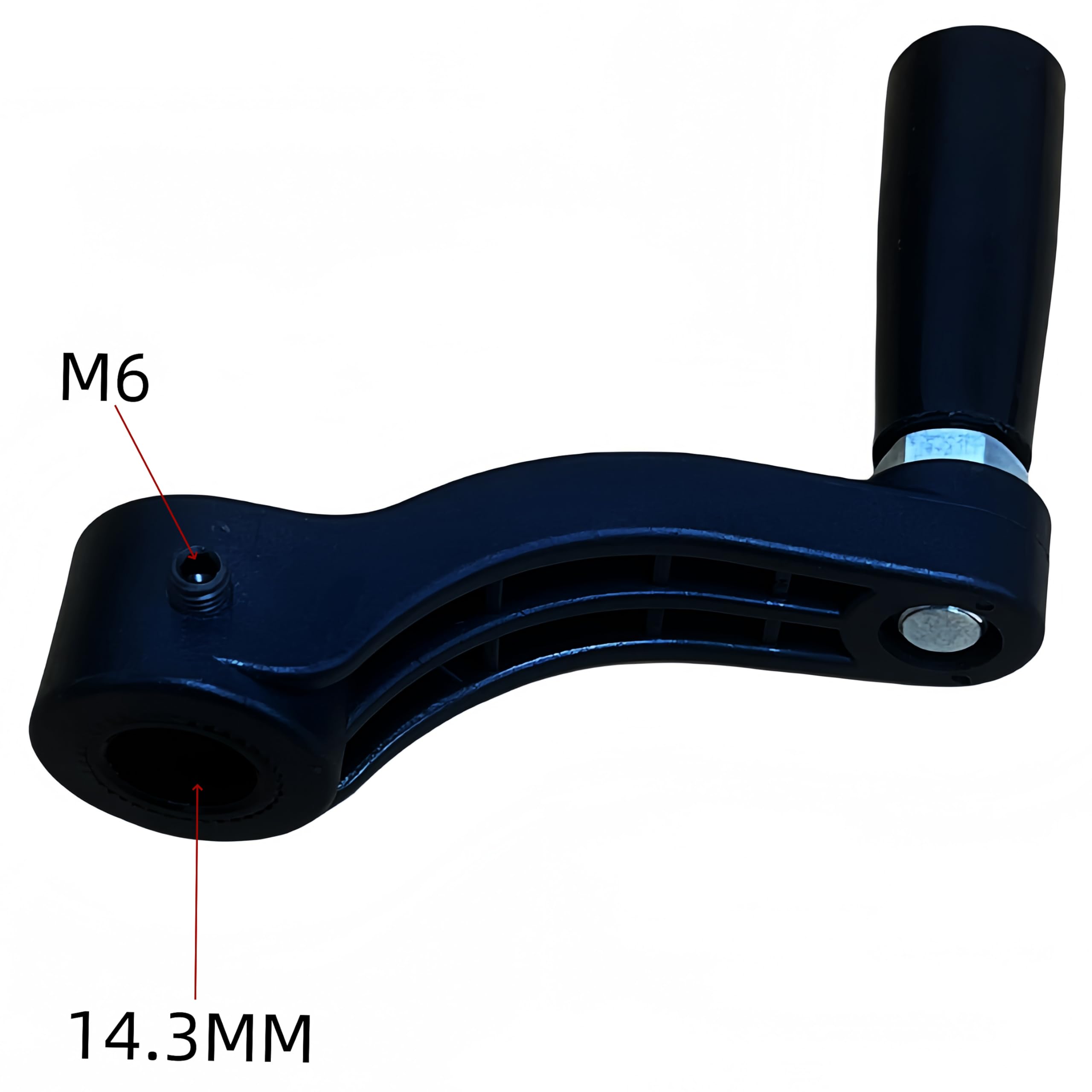 10601009A1 Drill Press Crank Handle, Replacement 514007742 For Sears Craftsman Machines,Replace Most Desktop Drilling Raise Lower Handle 360° Free Rotation Part
