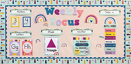 Teacher Created Resources Oh Happy Day Bold Block 4" Letters Combo Pack (TCR9037)