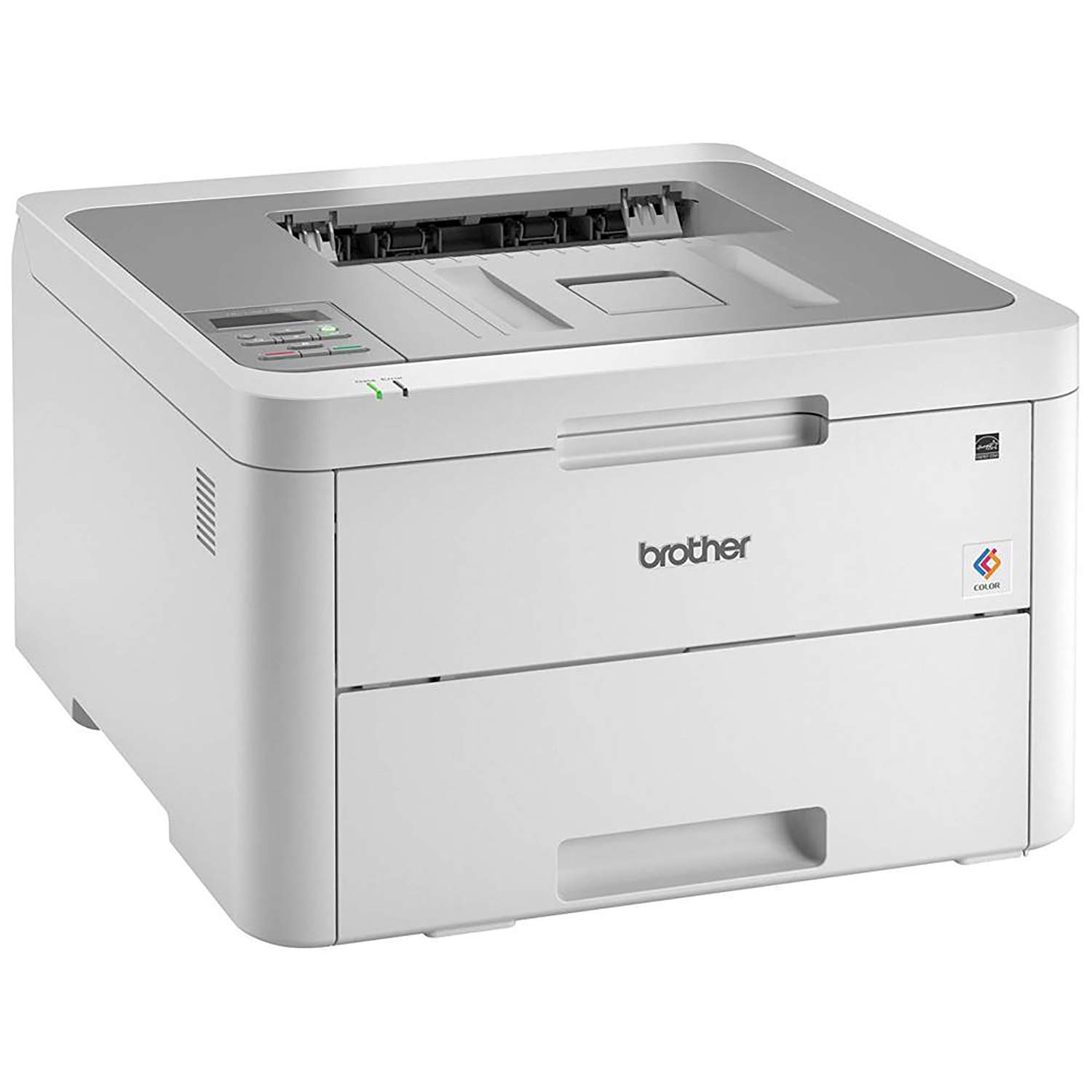 Brother HL-L3210CW USB & Wireless Digital Color Laser Printer for Home Business Office - Single-Function: Print Only - 19 ppm, 600 x 2400 dpi, 250-Sheet Capacity, USB Printer Cable