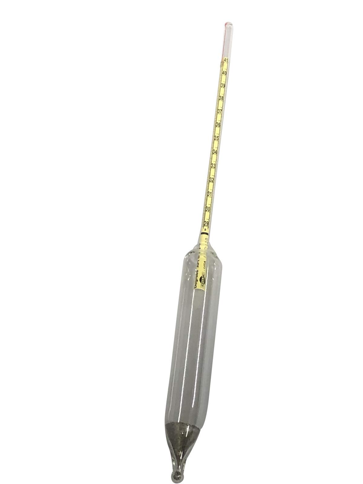 ASTM 3H Hydrometer 19/31 API, 0.1 Div. 330mm lgth
