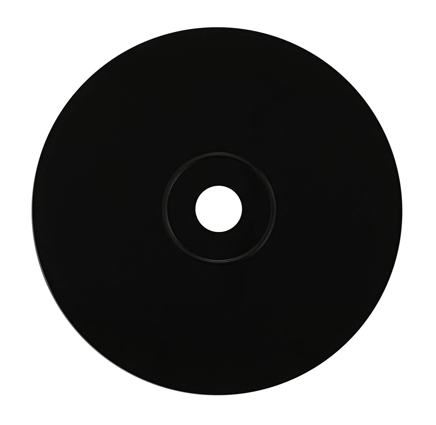 MediaPro Blank CD - Professional Grade Vinyl CD-R with White Inkjet Printable Center and Black Recording Surface - 25 Pack
