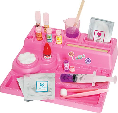 Thames & Kosmos Sweet Candy Perfume Lab STEM Kit | Design & Make Candy-Scented Perfumes! | Explore The Science of Scents | Includes Candy-Shaped Perfume Bottle with Atomizer and 6 Sweet Fragrances