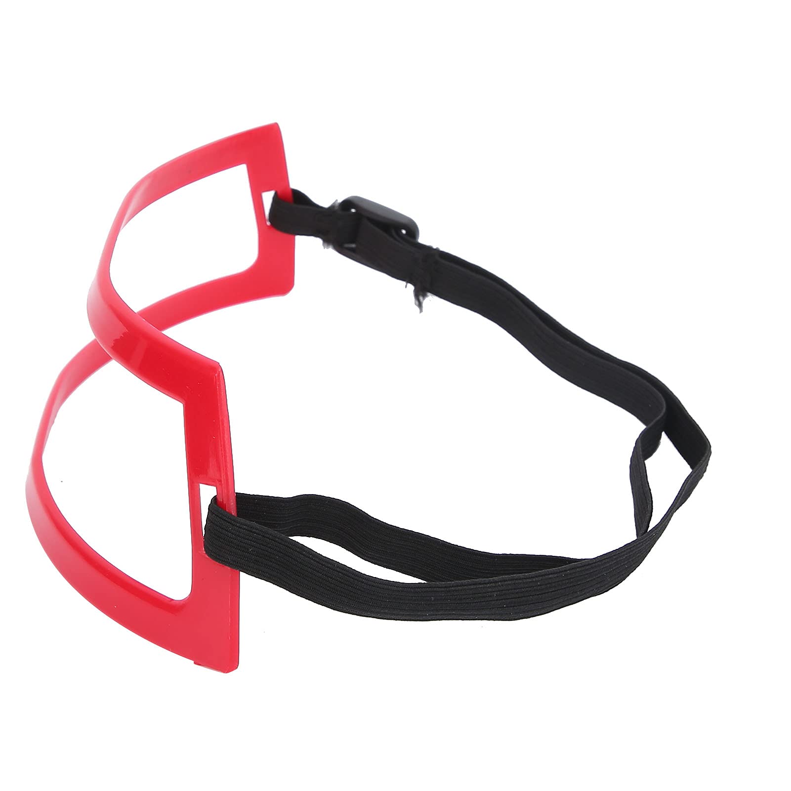 Men Neckline Shaving Template Neck Hair Trimming Styling Red Hairline Shaping Tools for Trimming, Mustache, Neckline and Hairline Line-up