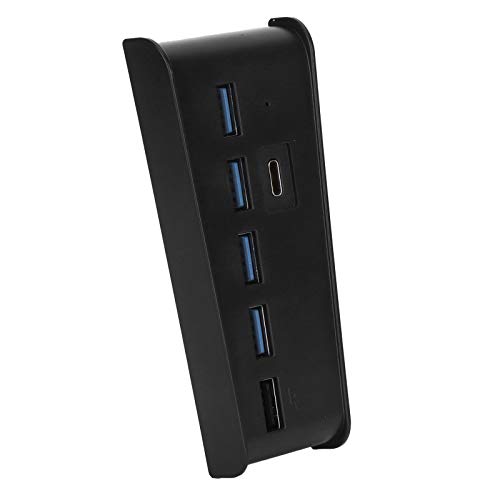 5 in 1 Game Console USB Splitter Controller Multi‑Port Hub Fit for PS5