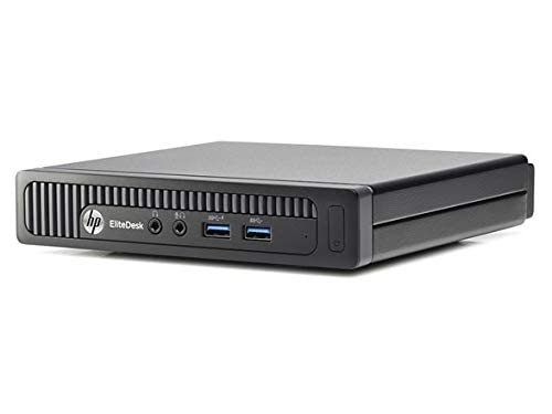 HP EliteDesk 705-G3 Mini Desktop PC, AMD A10-8770E 2.8GHz, 8GB DDR3, 500GB HDD, DisplayPort, Win10Pro (Renewed)
