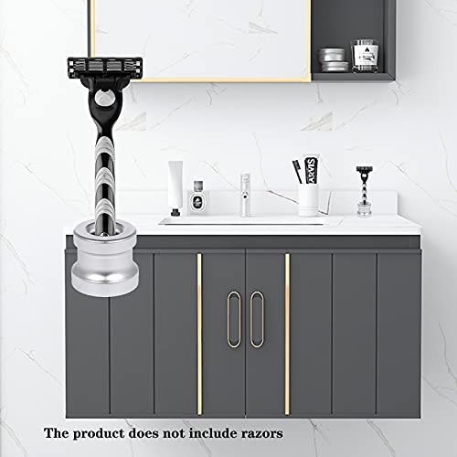 Hushnow Men's Shaving Razor Stand Holder,Stability Safety Razor Base Stand