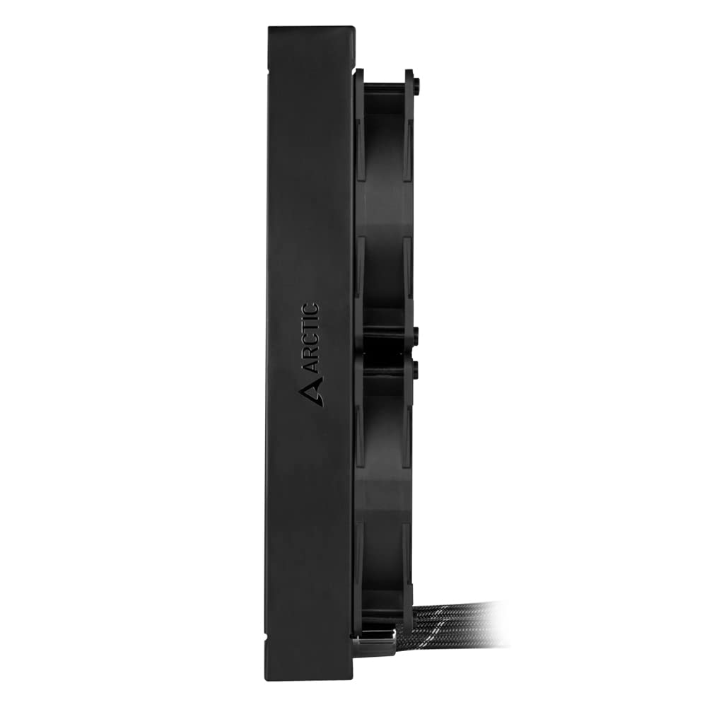 ARCTIC Liquid Freezer II 280 RGB - Multi-Compatible CPU AIO Water Cooler with RGB, efficient PWM-Controlled Pump, CPU Cooler, AIO Cooler, CPU Liquid Cooler - Black