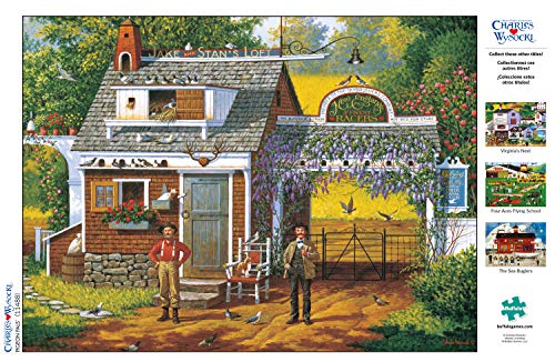 Buffalo Games - Charles Wysocki - Pigeon Pals - 1000 Piece Jigsaw Puzzle